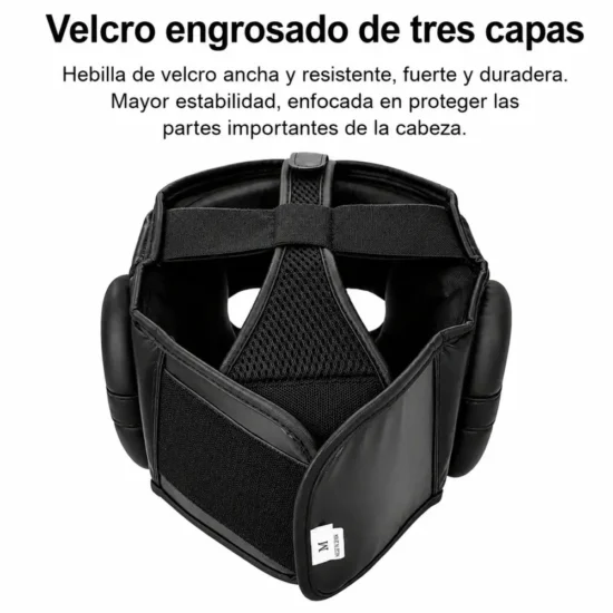 Casco de Boxeo y Artes Marciales con Protector Facial Desmontable ...